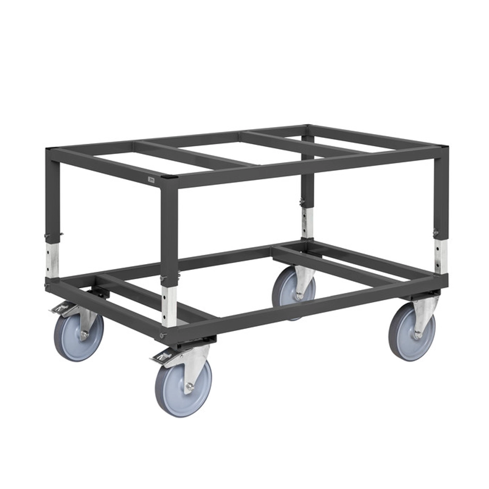 Köp Pallvagn ERGO Mörkgrå 800kg med ställbarhöjd