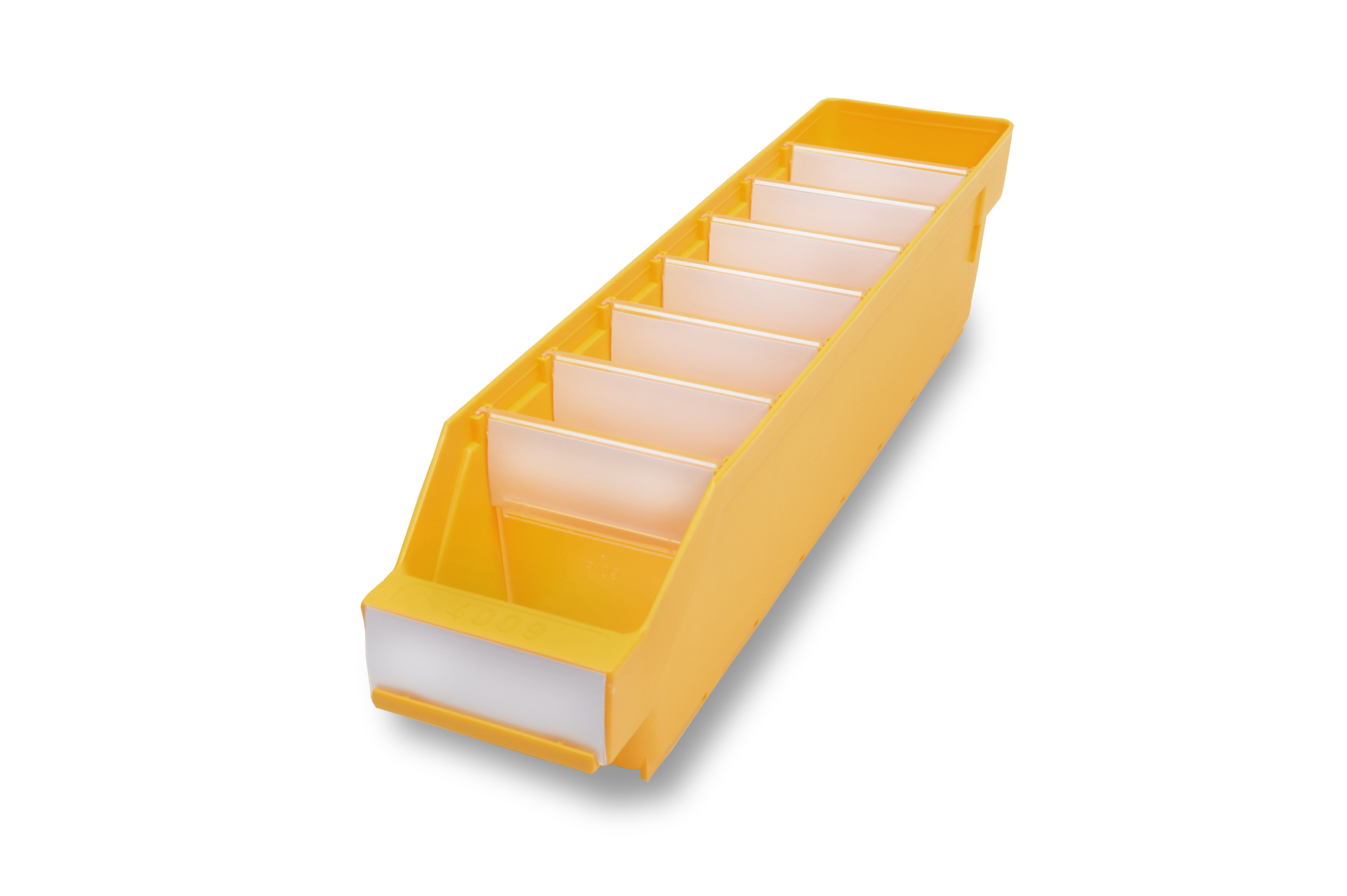 Lagerlåda 400x90x95 | Gul | 40 st | MoveTech