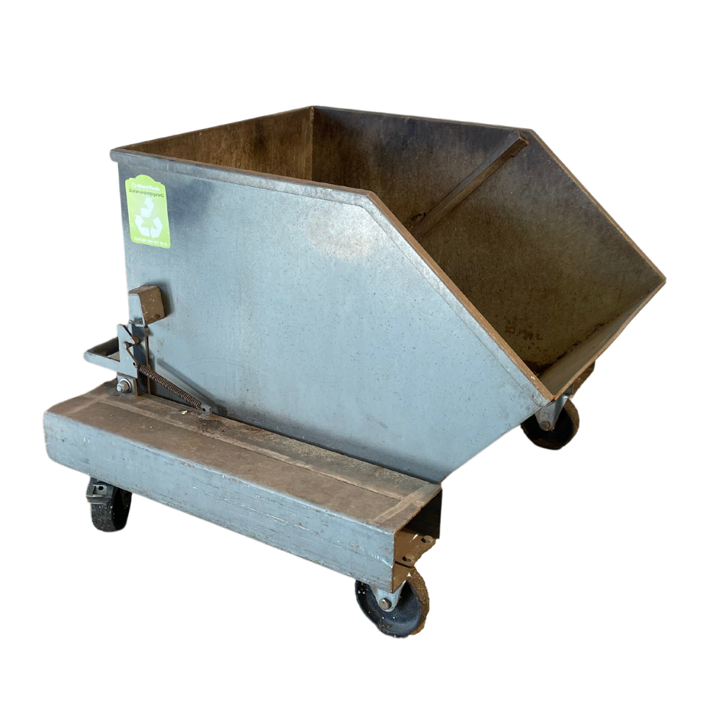 Lättippad Begagnad Tippcontainer på 100L