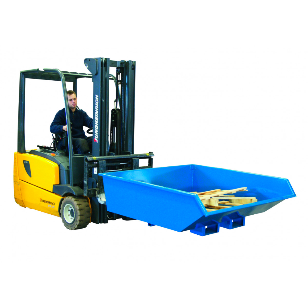 Lågbyggd tippcontainer 550 L - Köp online