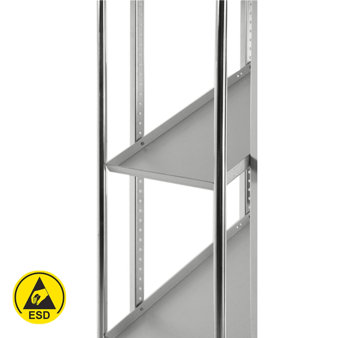 Backvagn ESD ställbara hyllor | MoveTech