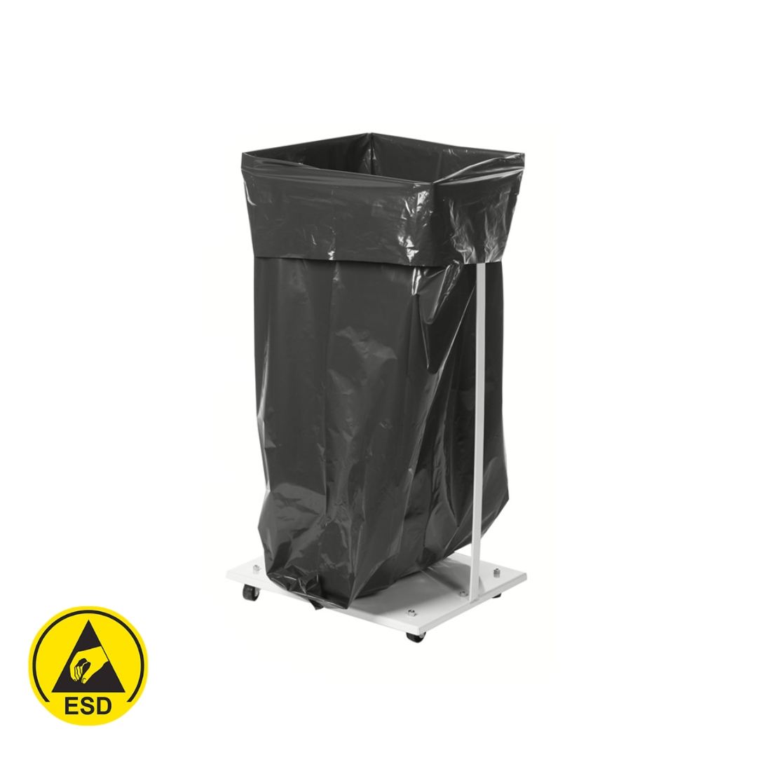 Sopsäckshållare ESD 125 liter - med hjul | MoveTech