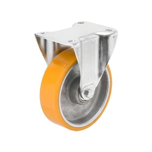 Fast hjul 125x38mm, 350 kg, Polyuretan | Köp hos MoveTech