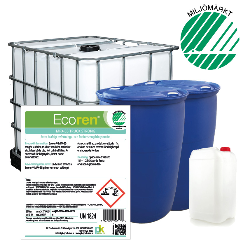 Ecoren MPX-55 Truck Strong avfettning 1000 L - Köp online hos MoveTech