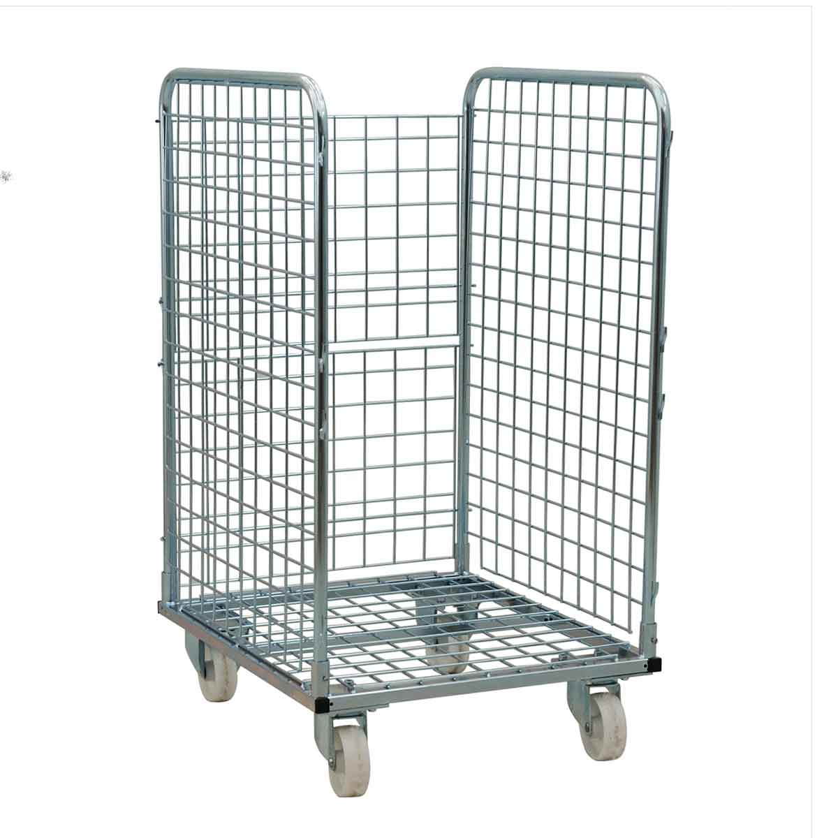 Vagn för wellpapp med trådgaller | För kartonghantering | MoveTech